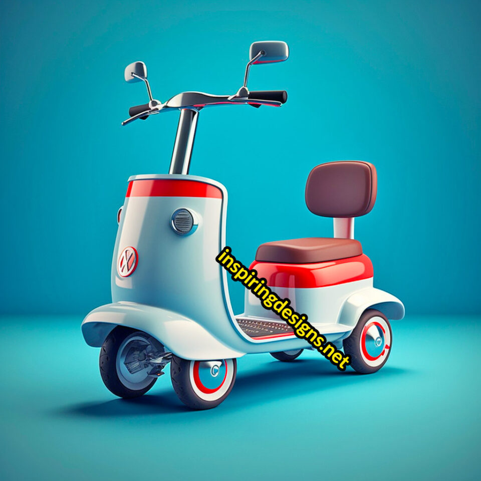 These Volkswagen Mobility Scooters are the Ultimate Retro Ride for Seniors