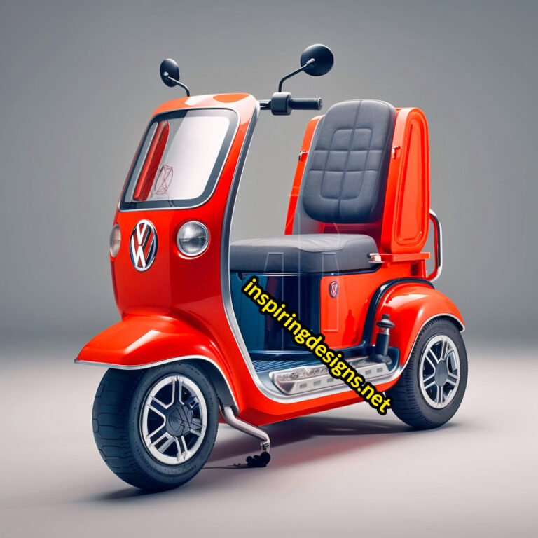 These Volkswagen Mobility Scooters are the Ultimate Retro Ride for Seniors