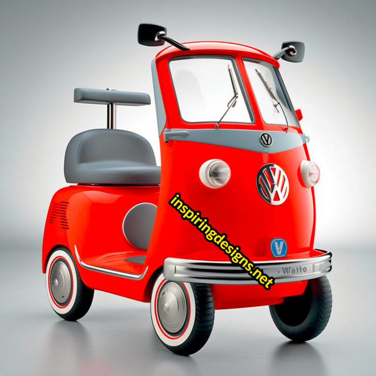 These Volkswagen Mobility Scooters are the Ultimate Retro Ride for Seniors