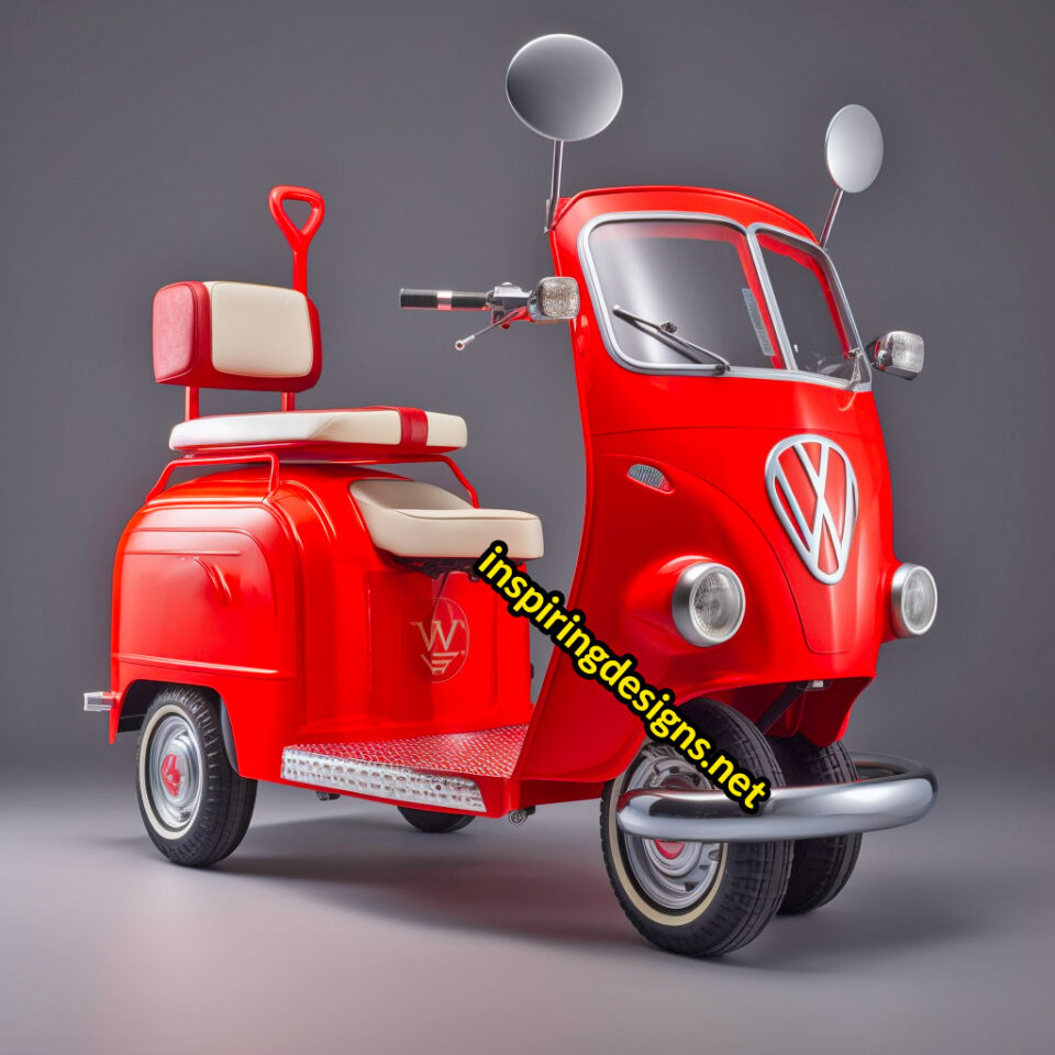 These Volkswagen Mobility Scooters are the Ultimate Retro Ride for Seniors
