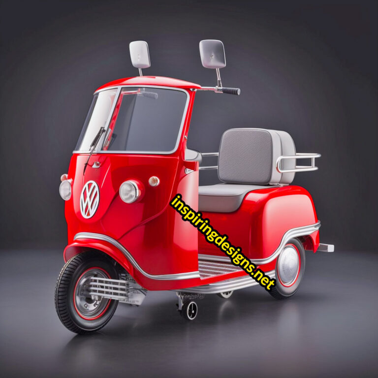 These Volkswagen Mobility Scooters are the Ultimate Retro Ride for Seniors