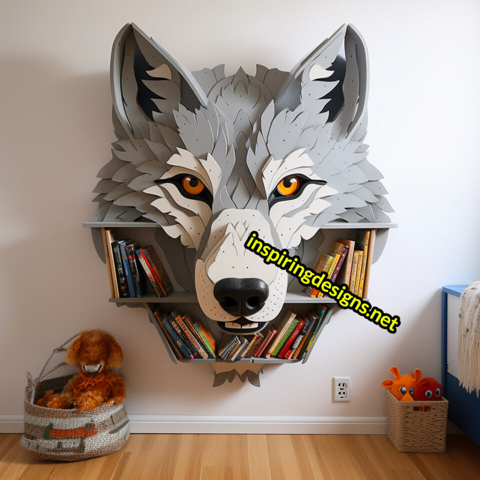 These Giant Animal Shaped Kids Bookshelves Bring The Jungle To Your ...