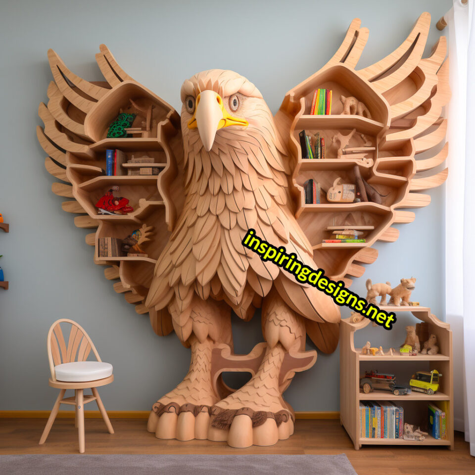 These Giant Animal Shaped Kids Bookshelves Bring The Jungle To Your ...