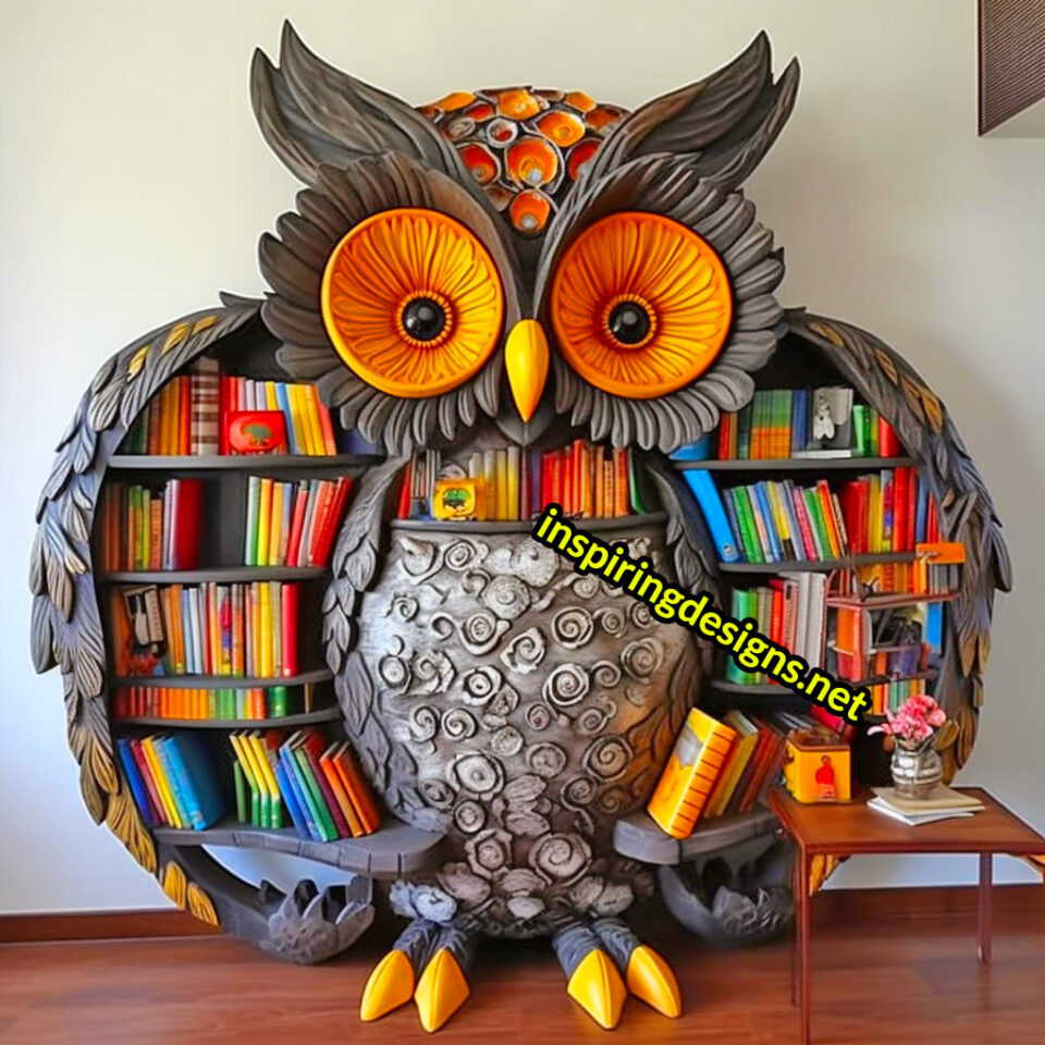 These Giant Animal Shaped Kids Bookshelves Bring The Jungle To Your ...