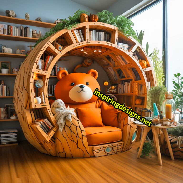These Giant Animal Shaped Kids Bookshelves Bring The Jungle To Your ...