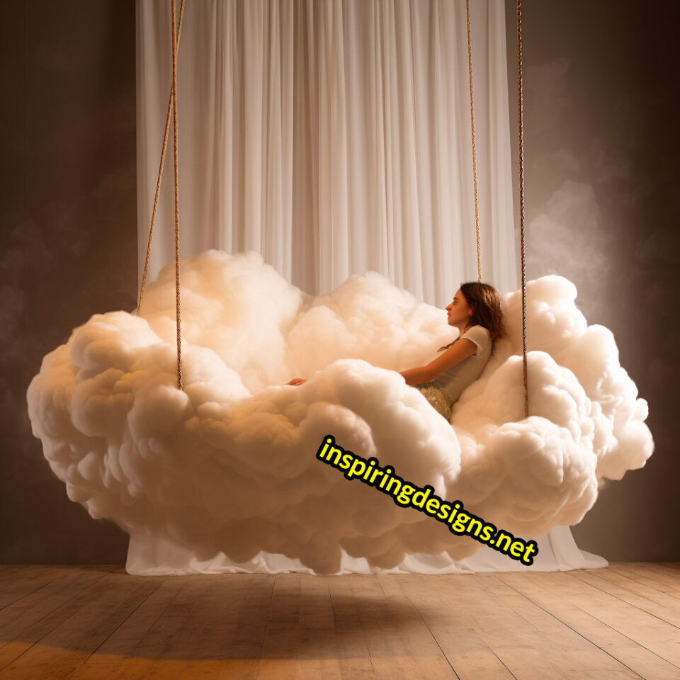 These Giant Cloud-Shaped Loungers Take Your Naps To a Whole New Level