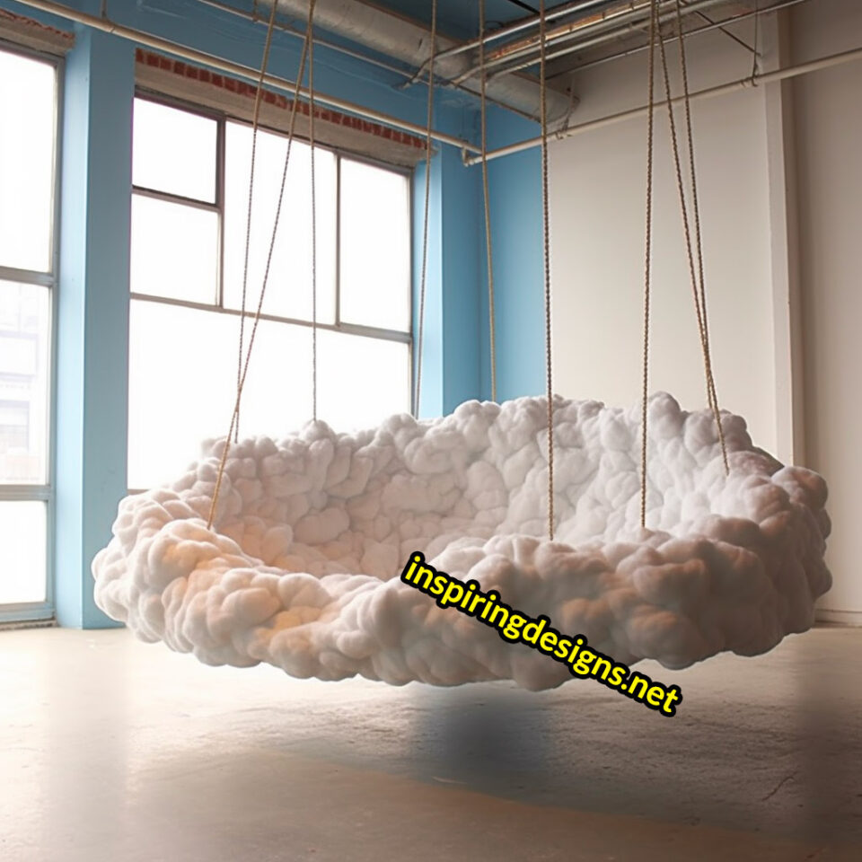 These Giant Cloud-Shaped Loungers Take Your Naps To a Whole New Level