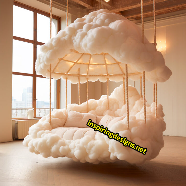 These Giant Cloud-Shaped Loungers Take Your Naps To a Whole New Level