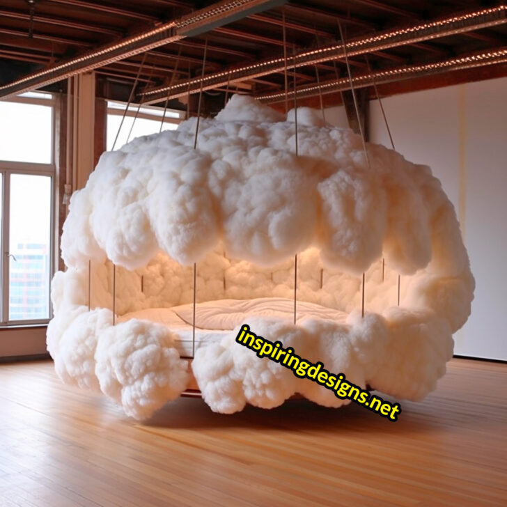 These Giant Cloud-Shaped Loungers Take Your Naps To a Whole New Level