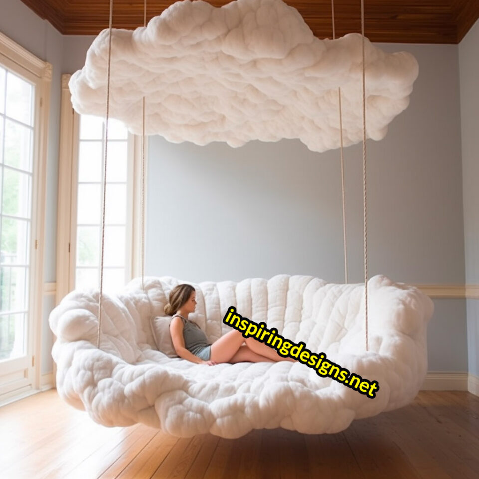 These Giant Cloud-Shaped Loungers Take Your Naps To a Whole New Level