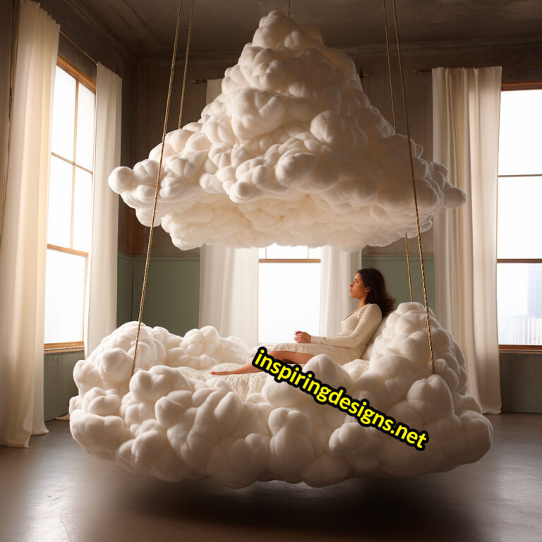 These Giant Cloud-Shaped Loungers Take Your Naps To a Whole New Level