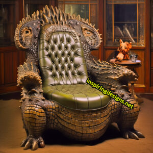 These Crocodile Chairs Bring The Everglades To Your Living Room