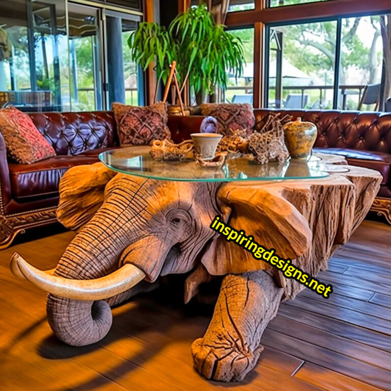 These Wooden Animal Coffee Tables Will Have You 'Howling' in Awe