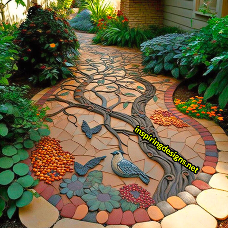 These Stunningly Creative Garden Walkways Turn Your Yard into a Gallery