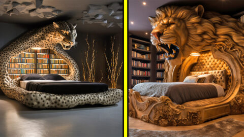 These Giant Epic Animal Beds Will Make Every Night a Safari Adventure!