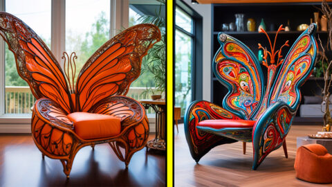 These Oversized Butterfly Chairs Will Elevate Your Home to a Fairytale ...