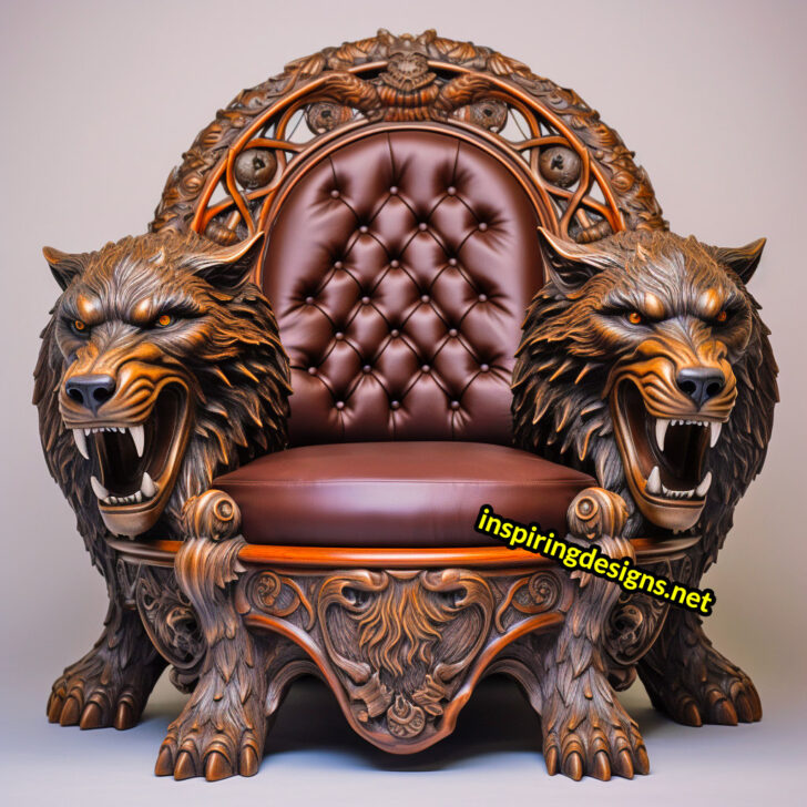 These Giant Wooden Animal Chairs Lets You Become King Of The Jungle