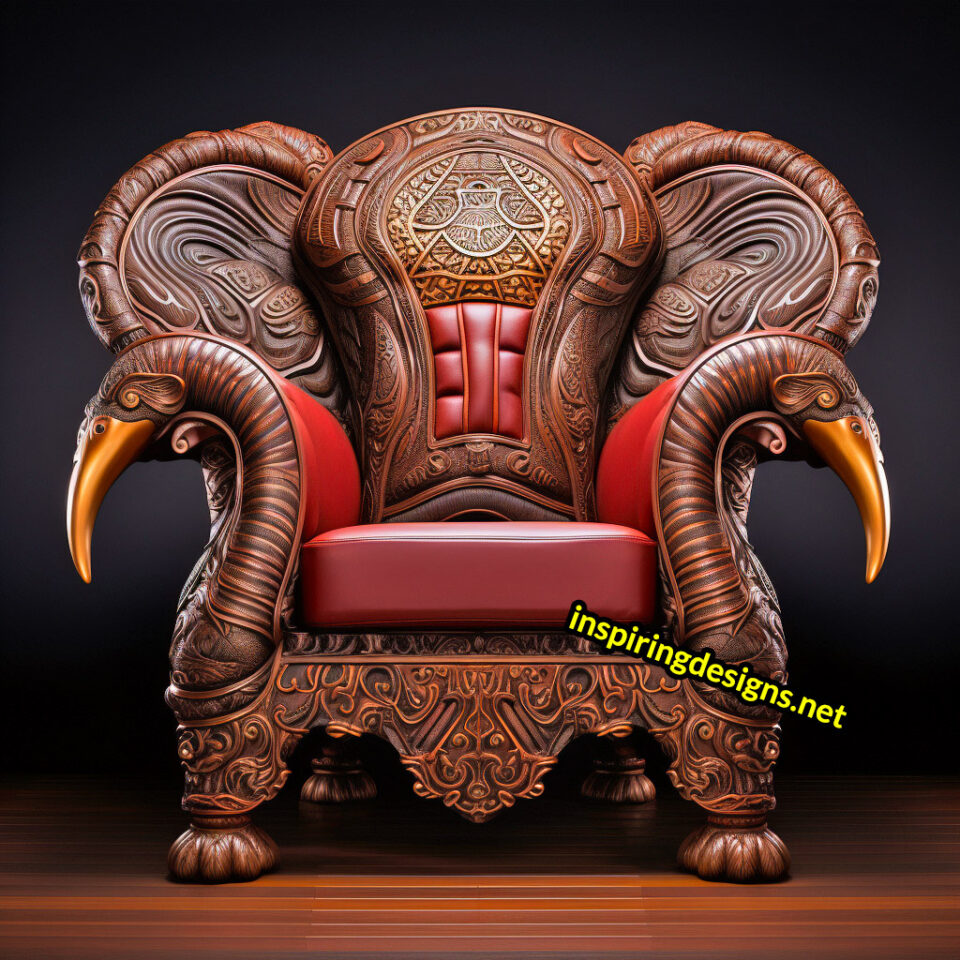 These Giant Wooden Animal Chairs Lets You Become King Of The Jungle