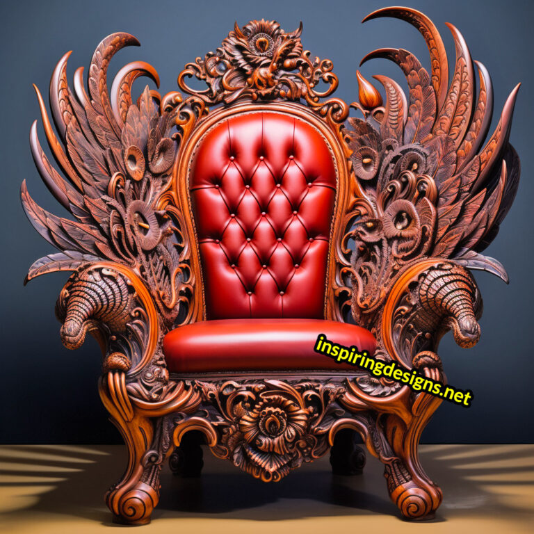 These Giant Wooden Animal Chairs Lets You Become King Of The Jungle