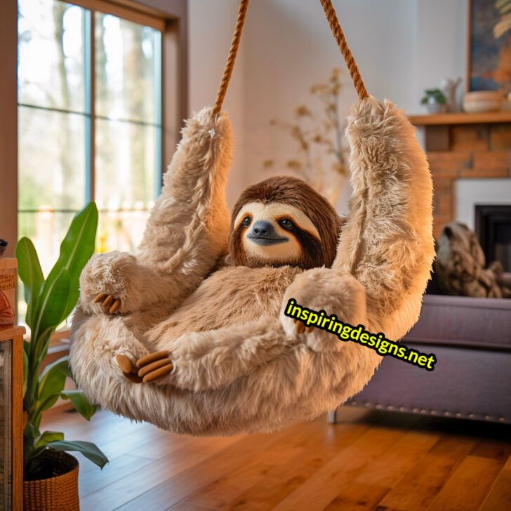 These Animal Shaped Hanging Loungers Let You Swing Like You're in the Wild