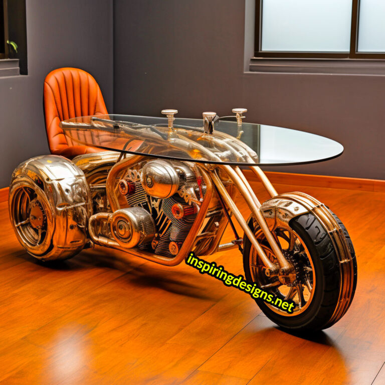 These Harley Davidson Motorcycle Coffee Tables Will Rev Up Your Living Room
