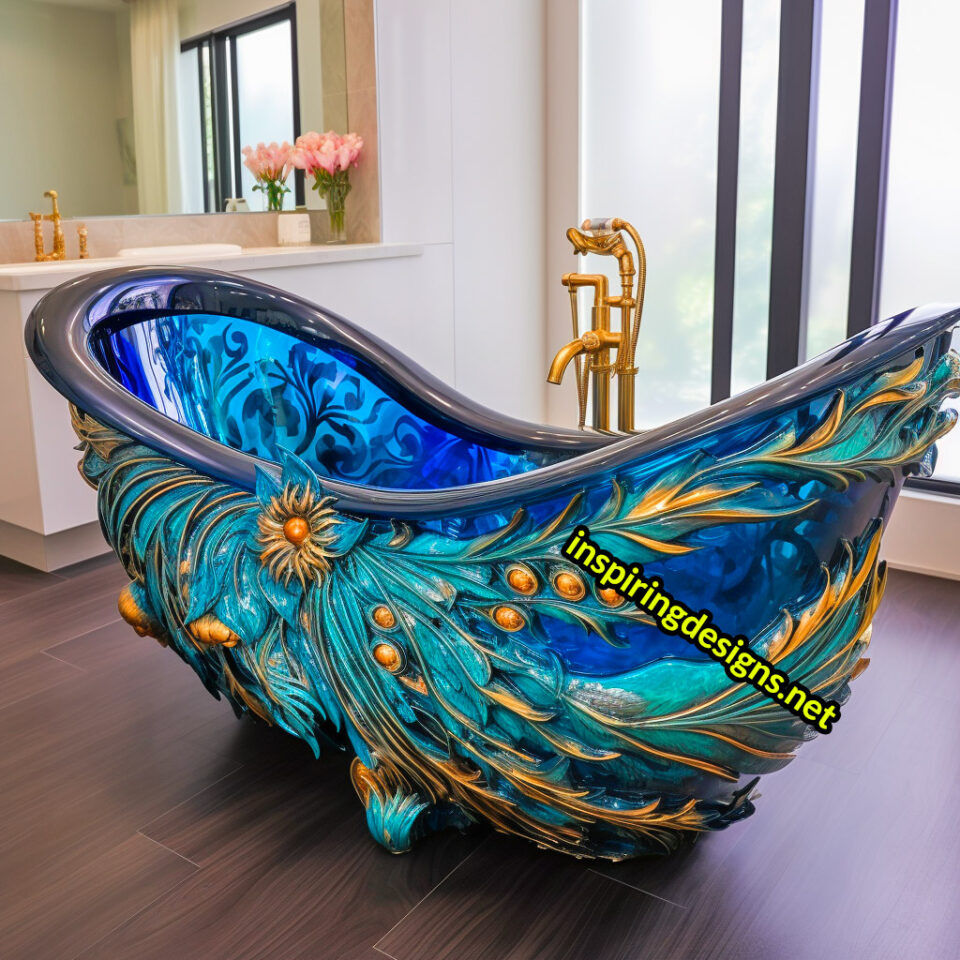 These Luxury Epoxy Bathtubs Are the Ultimate Statement Piece for a Master Bathroom