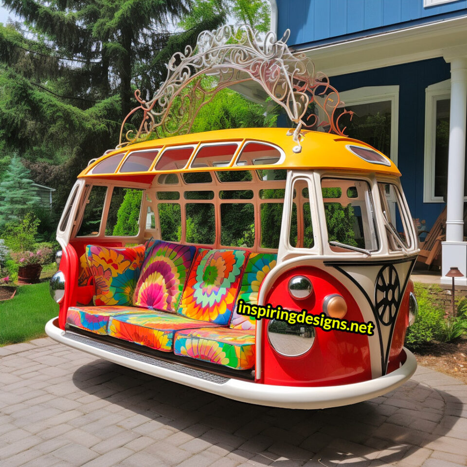 These Volkswagen Type 2 Bus Porch Swings Are the Peaceful Retreat Every ...