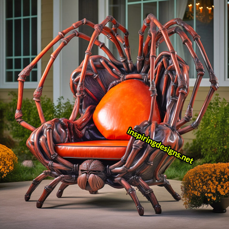 These Illuminated Halloween Porch Chairs Gives Your House It's Own ...