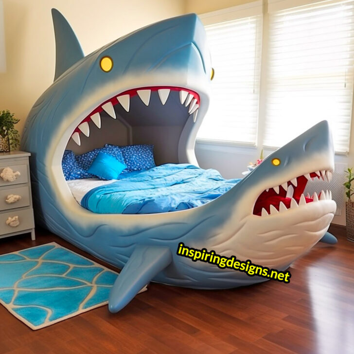 These Giant Sea Animal Shaped Kids Beds Are the Ultimate Dream for ...