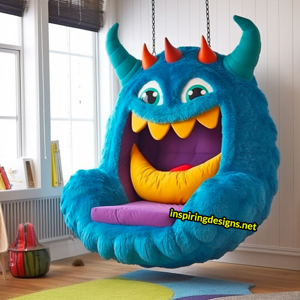 These Hanging Monster Loungers are the Roaring Trend Your Home Needs!
