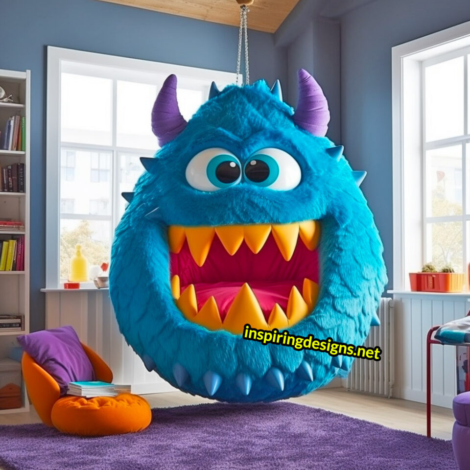 These Hanging Monster Loungers are the Roaring Trend Your Home Needs!