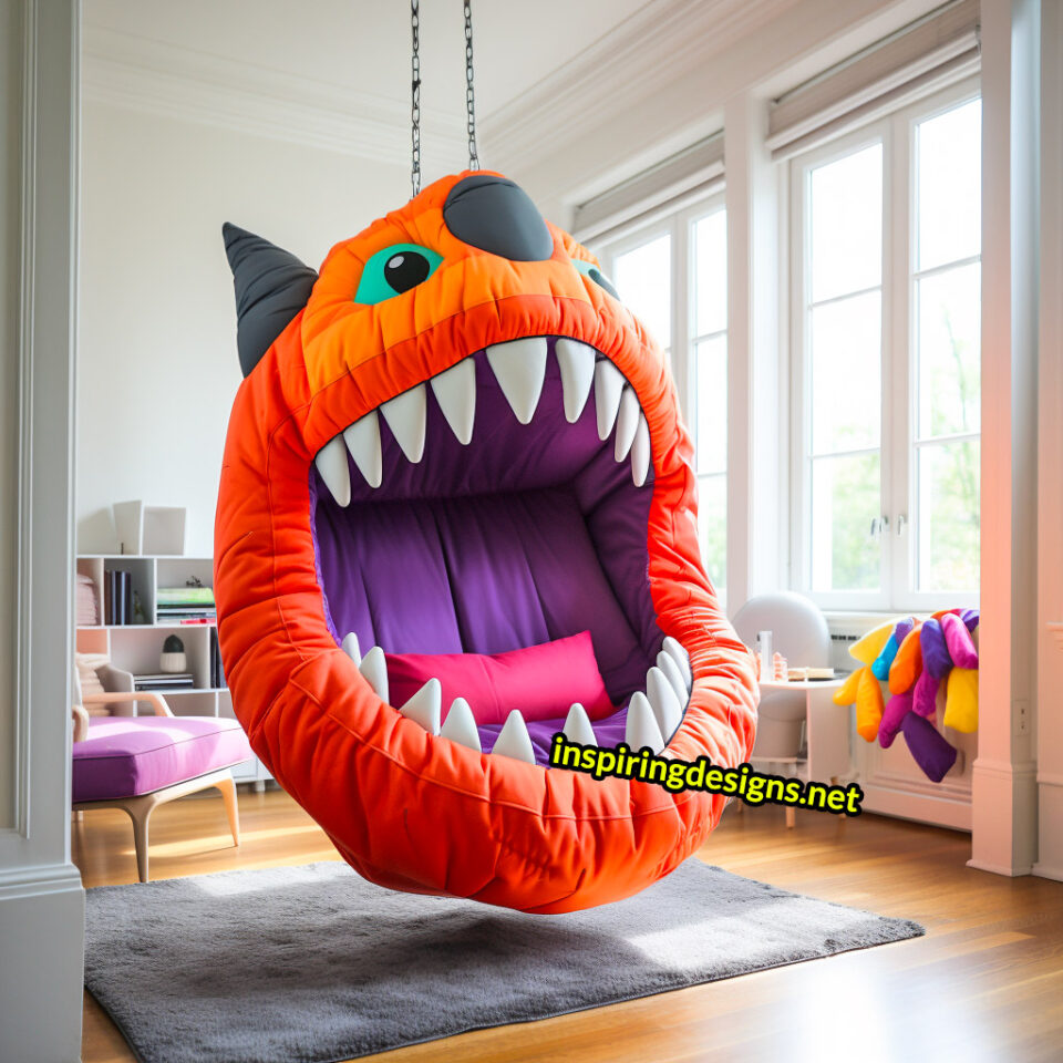 These Hanging Monster Loungers are the Roaring Trend Your Home Needs!
