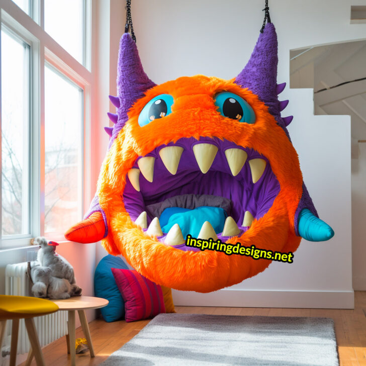 These Hanging Monster Loungers are the Roaring Trend Your Home Needs!