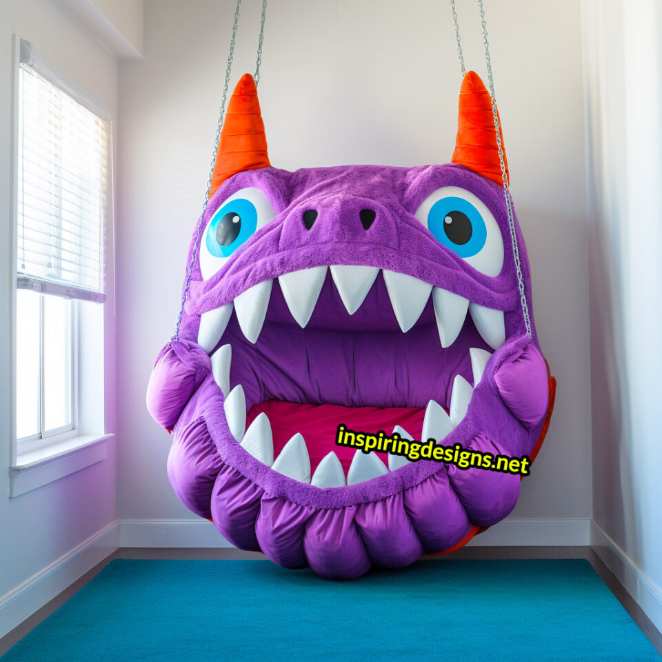 These Hanging Monster Loungers are the Roaring Trend Your Home Needs!