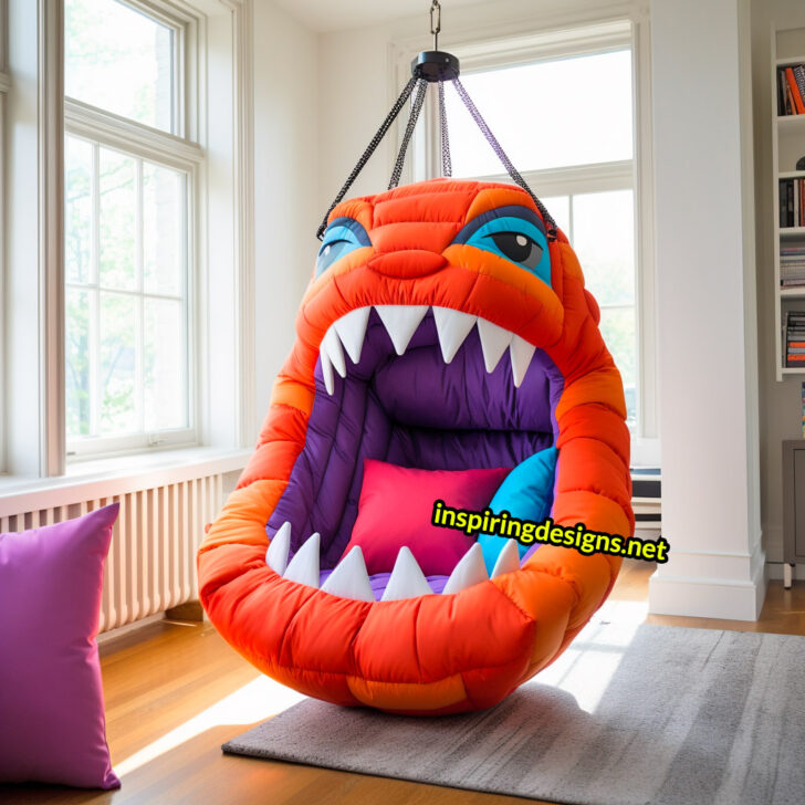 These Hanging Monster Loungers are the Roaring Trend Your Home Needs!