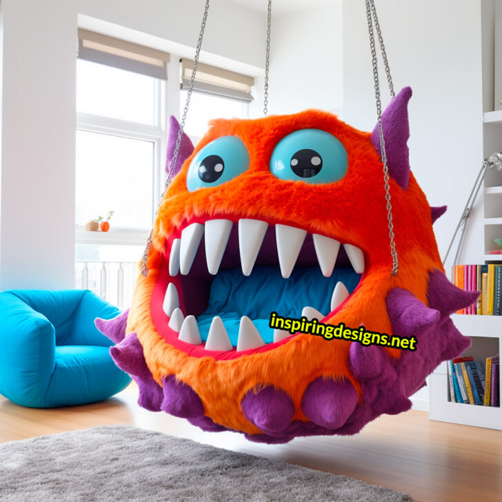 These Hanging Monster Loungers are the Roaring Trend Your Home Needs!