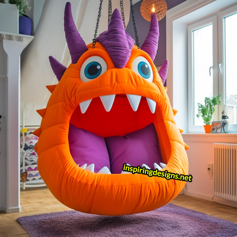 These Hanging Monster Loungers are the Roaring Trend Your Home Needs!