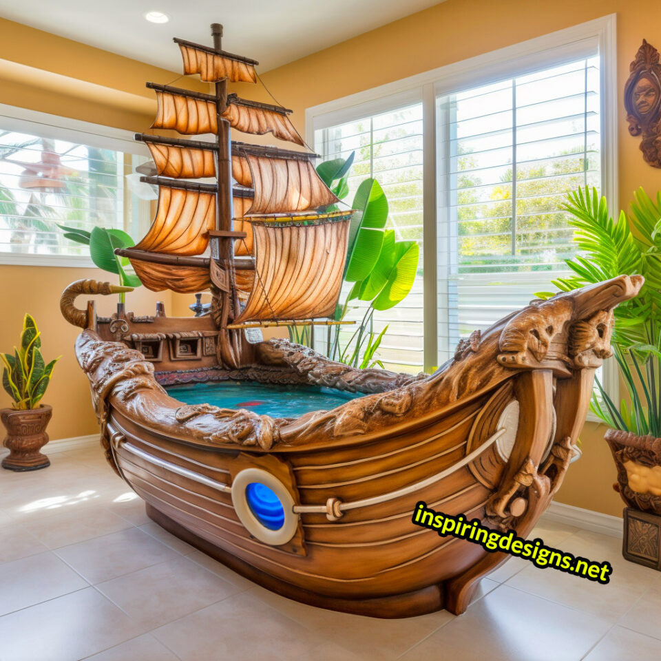 These Pirate Ship Bathtubs Are the Hidden Treasure Your Home Needs