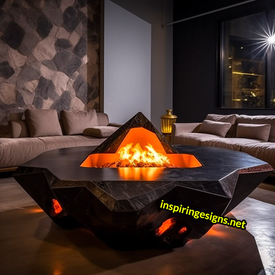 These Volcano Coffee Tables Will Erupt Your Living Room With Modern Design
