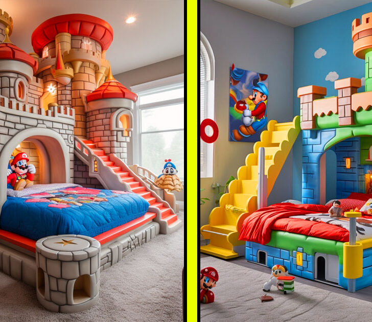 These Giant Mario Kids Beds Will Warp Your Children Straight into ...