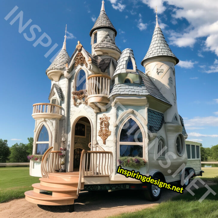 These Disney and Hogwarts Castle Shaped Tiny Homes Make Every Day a ...