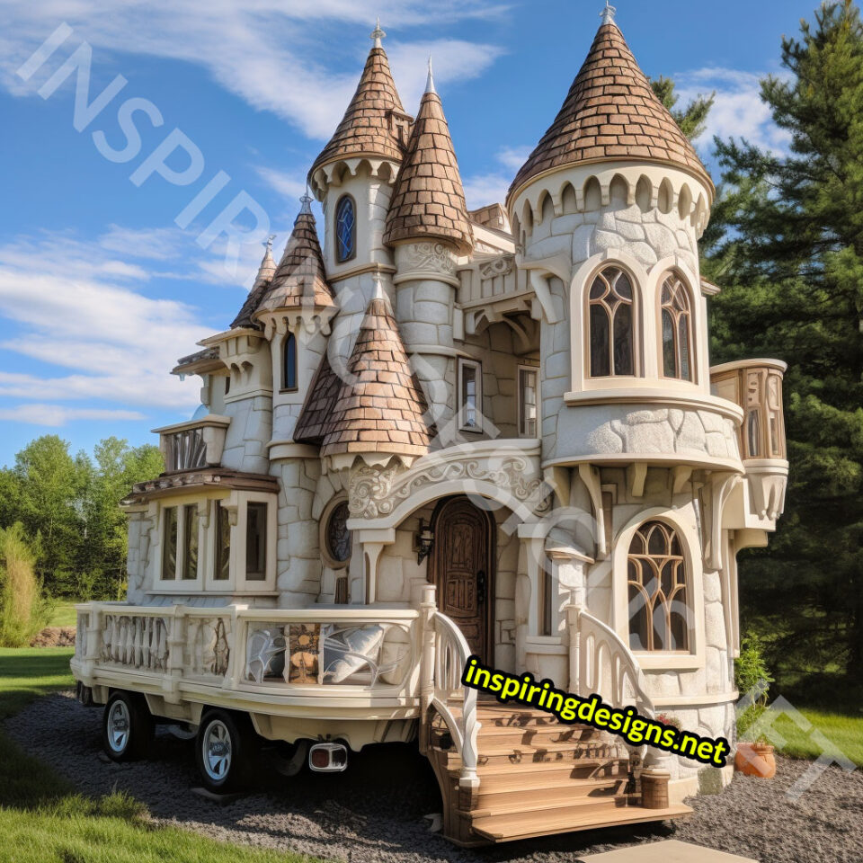 These Disney and Hogwarts Castle Shaped Tiny Homes Make Every Day a ...