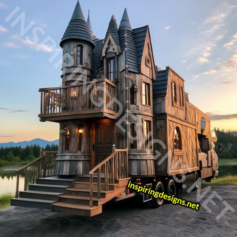 These Disney and Hogwarts Castle Shaped Tiny Homes Make Every Day a ...