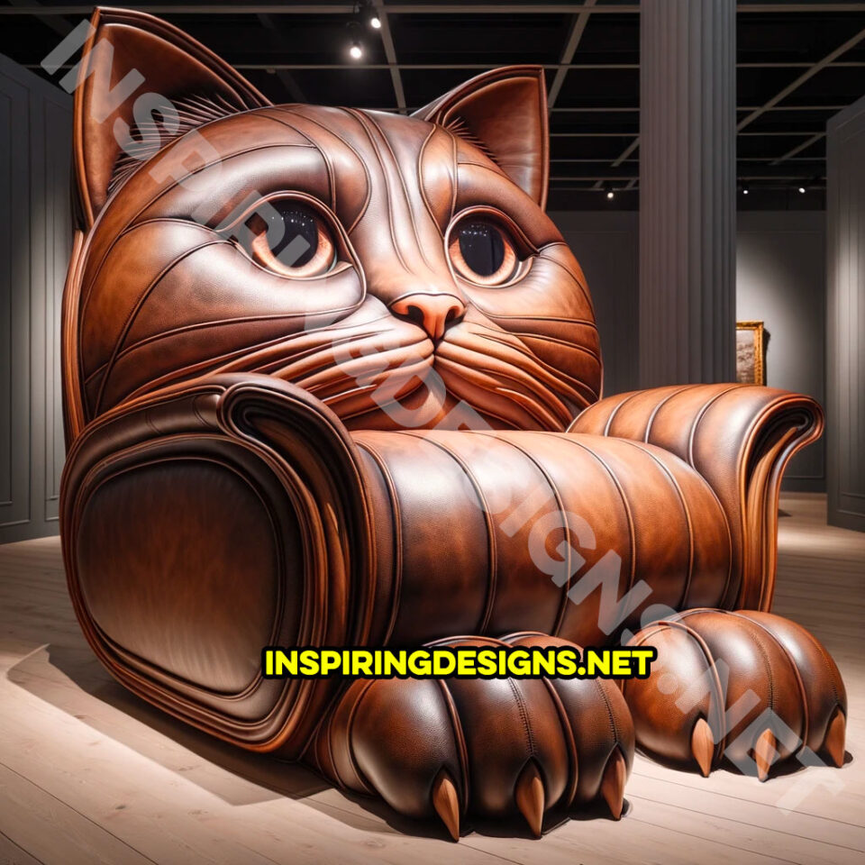 These Giant Cat Shaped Chairs Are the Ultimate Cat-lover's Throne!