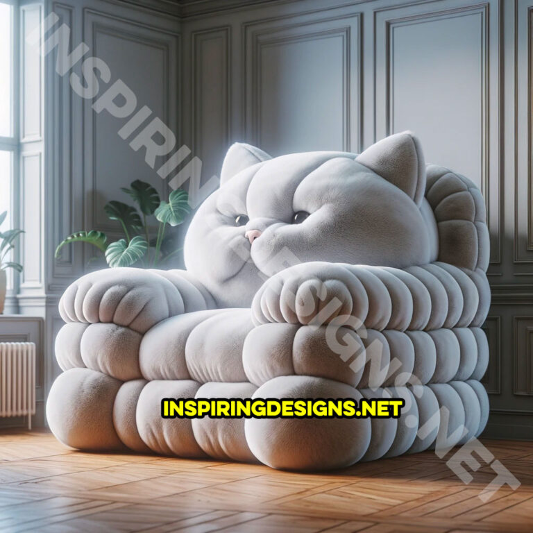 These Giant Cat Shaped Chairs Are the Ultimate Cat-lover's Throne!