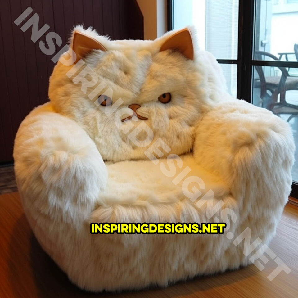 These Giant Cat Shaped Chairs Are the Ultimate Cat-lover's Throne!