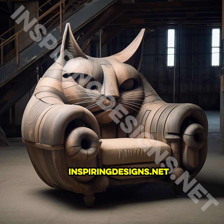 These Giant Cat Shaped Chairs Are the Ultimate Cat-lover's Throne!