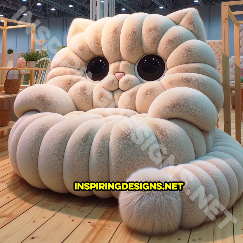 These Giant Cat Shaped Chairs Are the Ultimate Cat-lover's Throne!