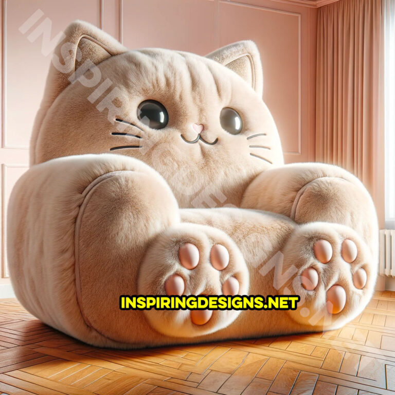 These Giant Cat Shaped Chairs Are the Ultimate Cat-lover's Throne!