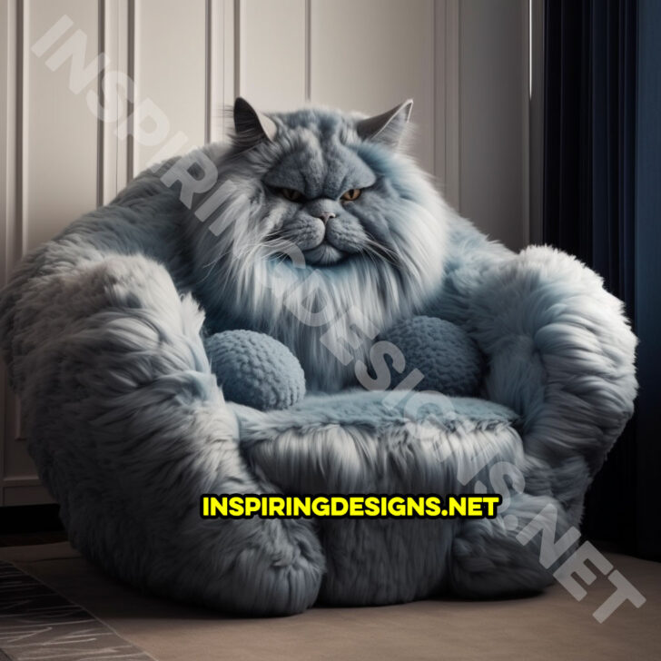 These Giant Cat Shaped Chairs Are the Ultimate Cat-lover's Throne!